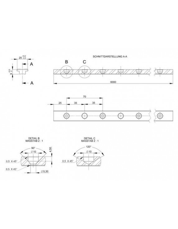 67318060-0 Genuarail alu. div. maten